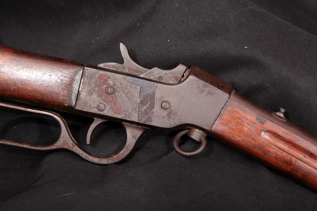 Hopkins & Allen Model 822 No. 8 Receiver, Blue 21" C&R .22 S-L-Lr Boys ...