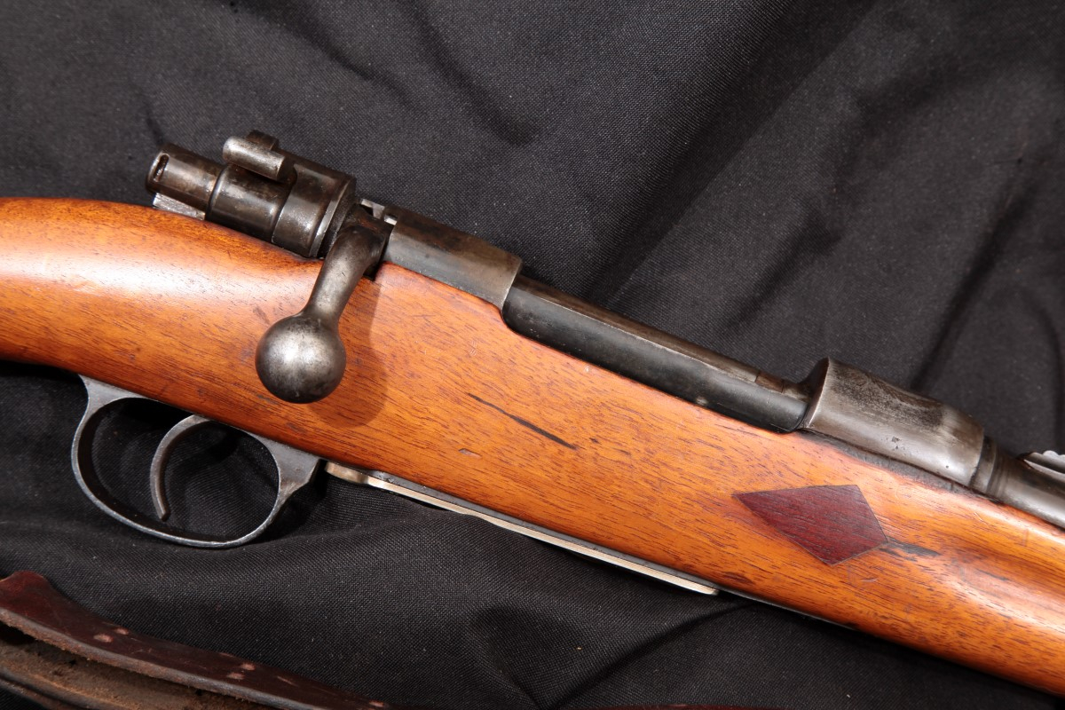 Peruvian Mauser Fn Model 1935 Short, Non-Import, Blue 19 Sporterized ...