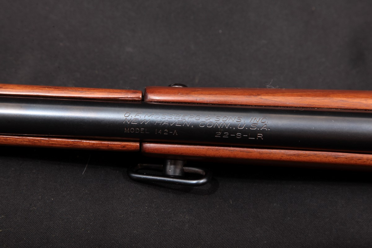 O.F. Mossberg & Sons, Inc. Model 142-A 142a Carbine Early T-Bolt, Blue ...