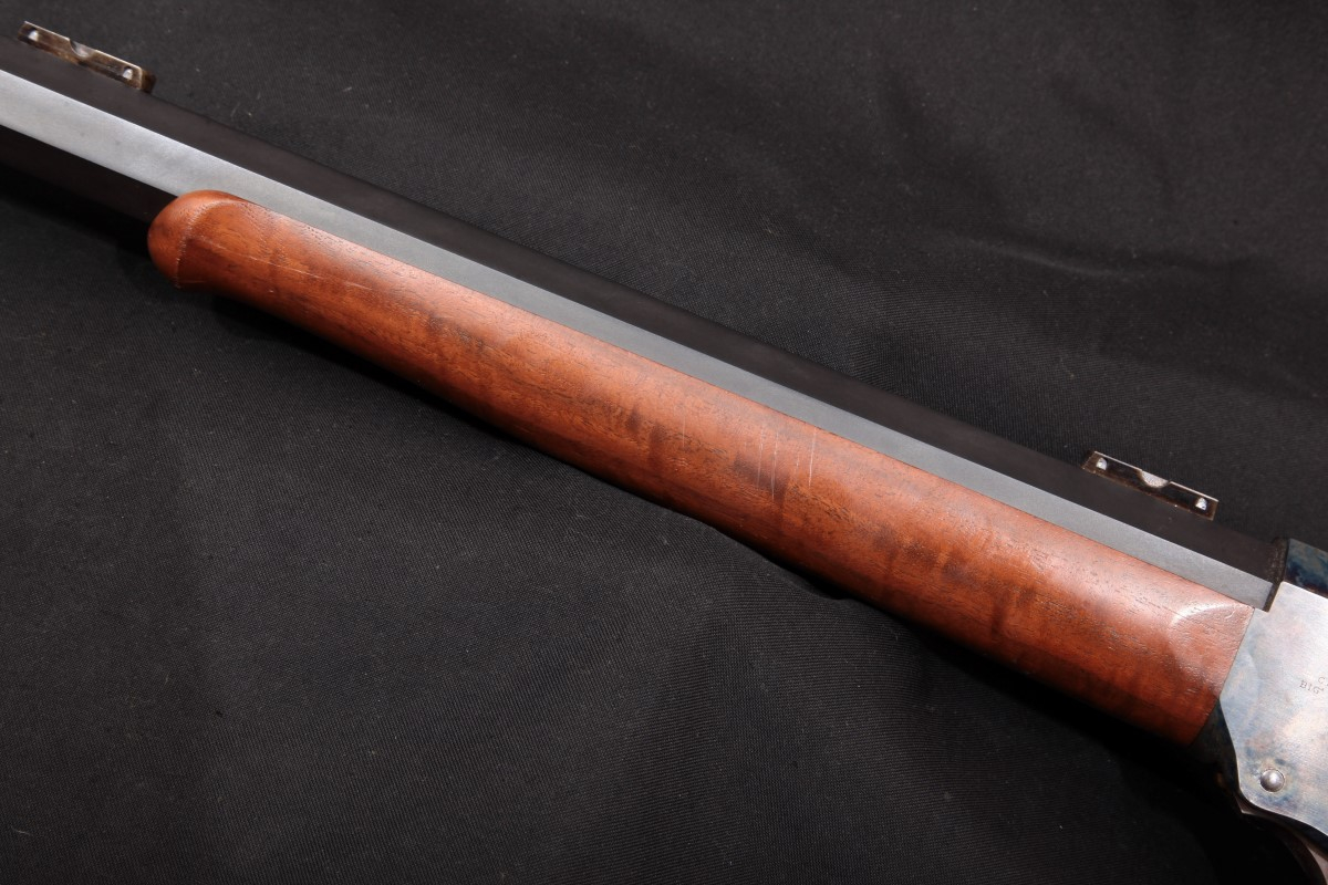 C. Sharps Arms Model 1885 Highwall, Blue & Case-Color 30" Octagonal ...