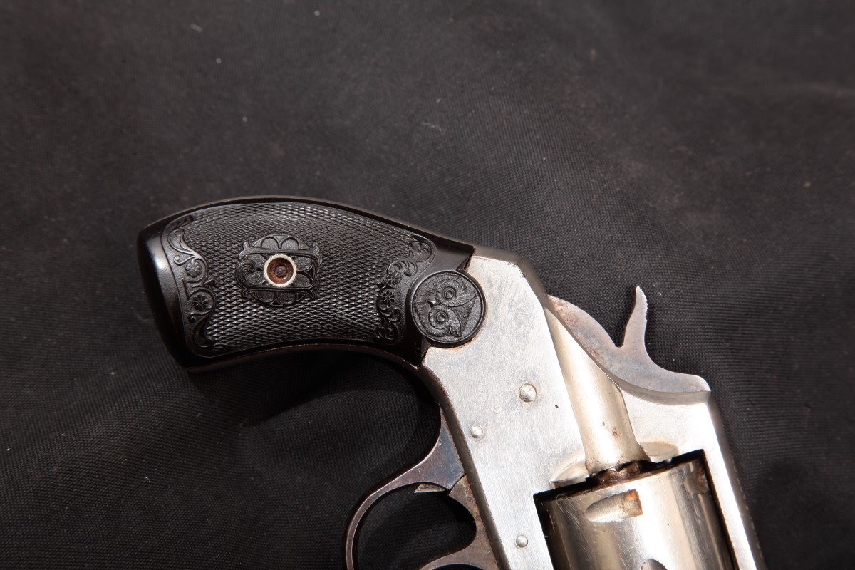 Iver Johnson Model 1900 Large Solid Frame Revolver, 2nd Year Of Mfg ...