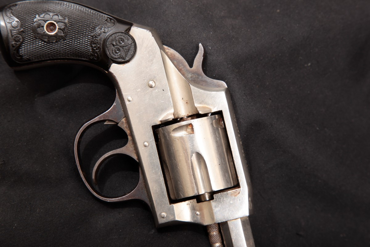 Iver Johnson Model 1900 Large Solid Frame Revolver, 2nd Year Of Mfg ...