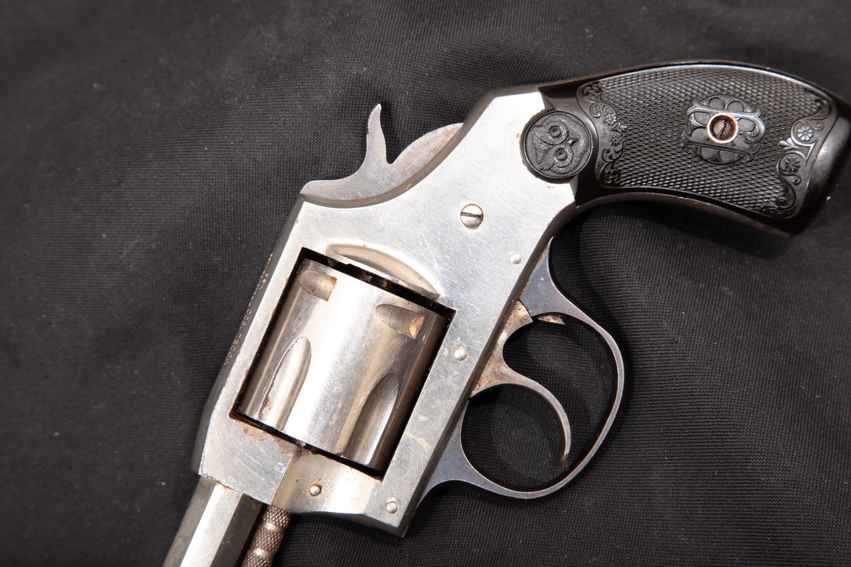 Iver Johnson Model 1900 Large Solid Frame Revolver, 2nd Year Of Mfg ...