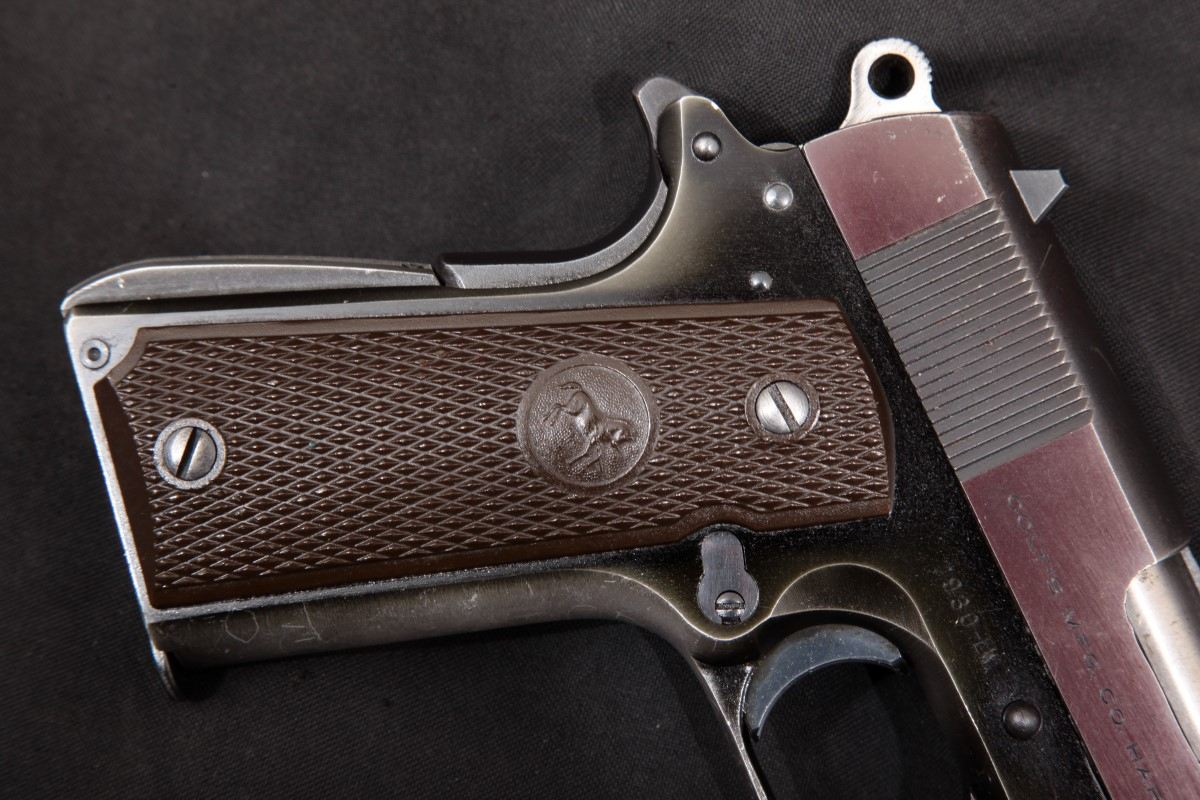 Colt Pre-Series '70 Commander Lightweight, Blue & Black 4 1/4" Sa ...