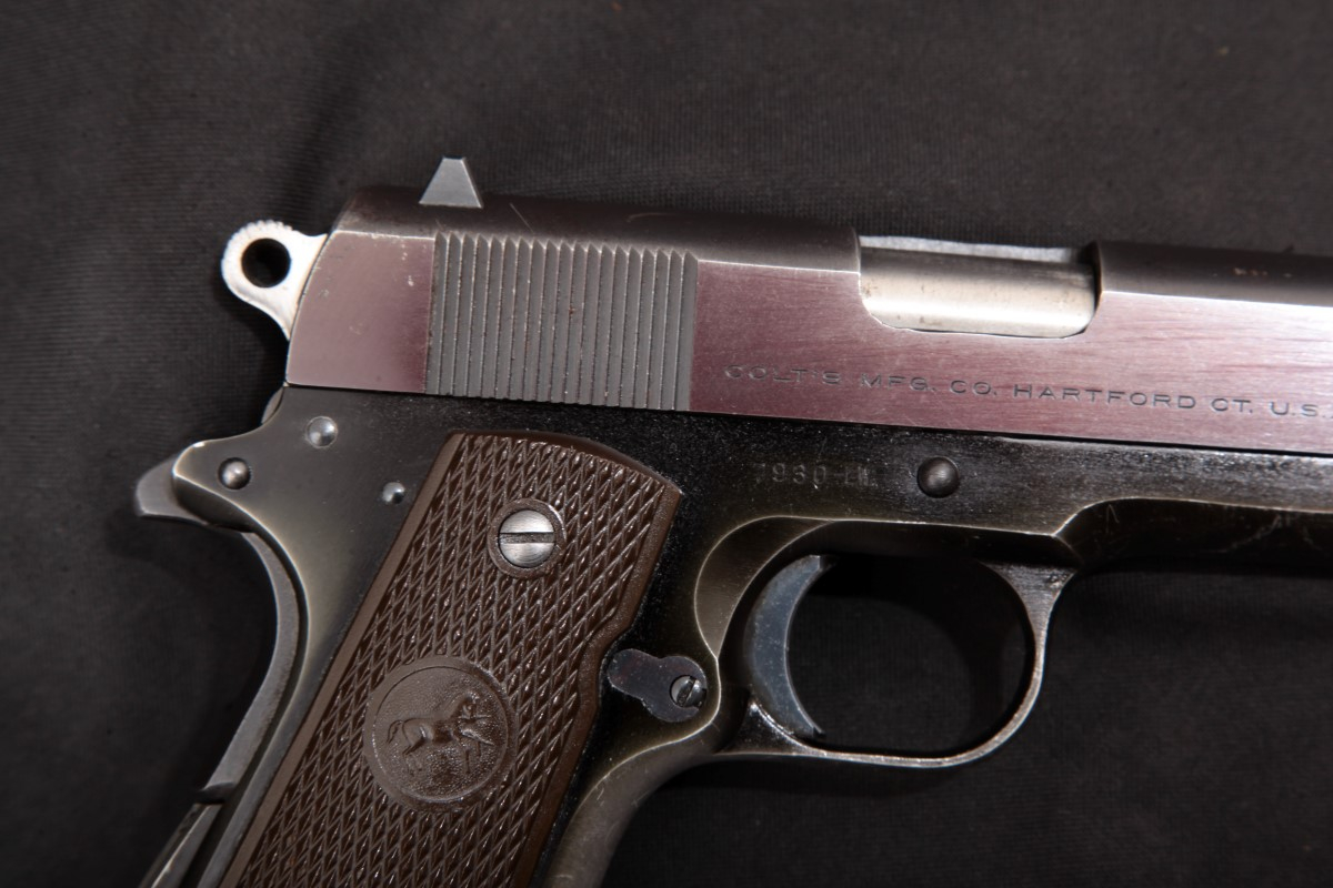 Colt Pre-Series '70 Commander Lightweight, Blue & Black 4 1/4" Sa ...