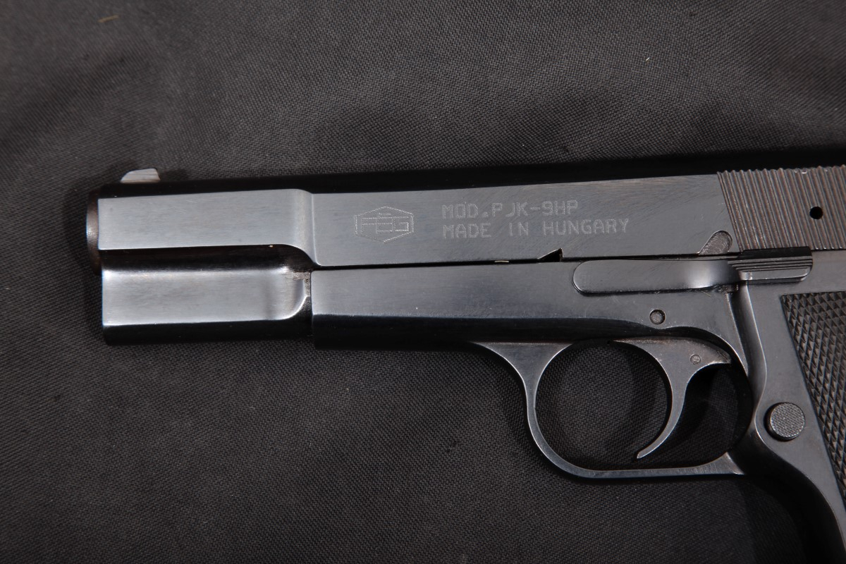 Feg Of Hungary F.E.G. Model P9m Pjk-9hp Like Browning Hi-Power, Blue 4 ...