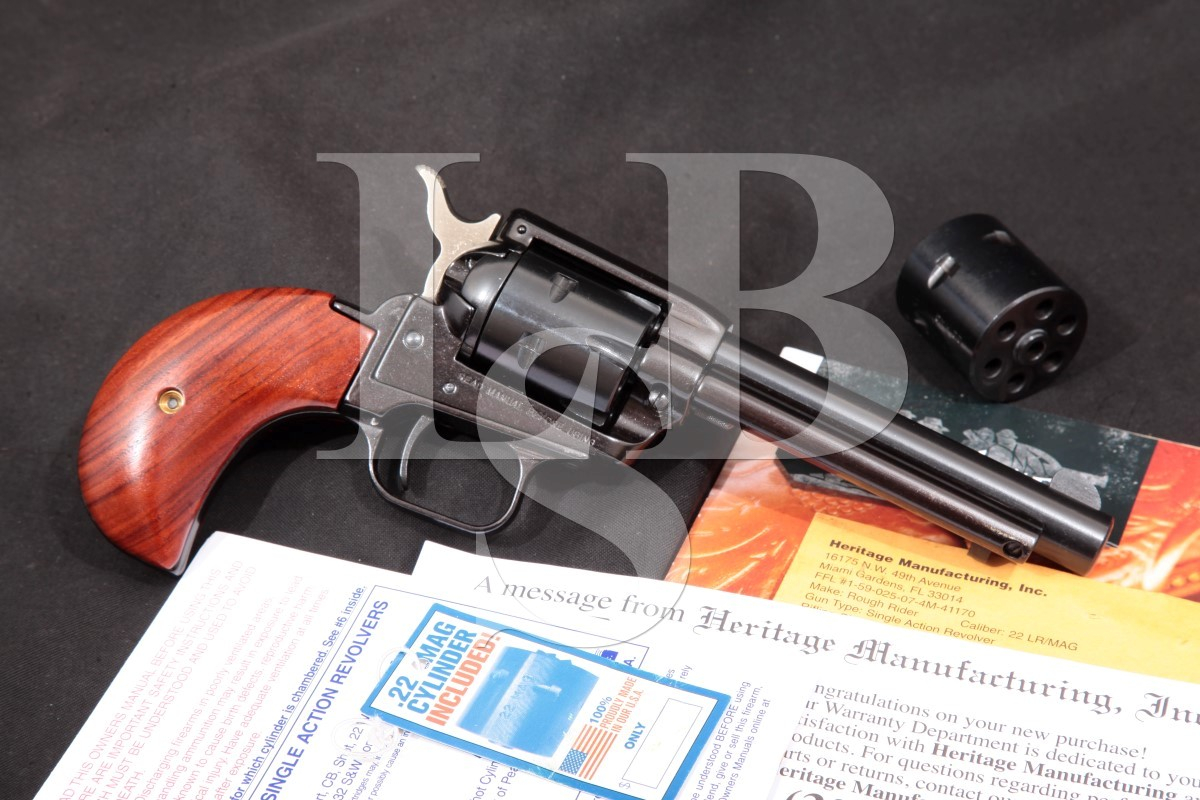 Heritage Manufaturing, Inc. Model Rough Rider Birds Head Grip, Blue ...