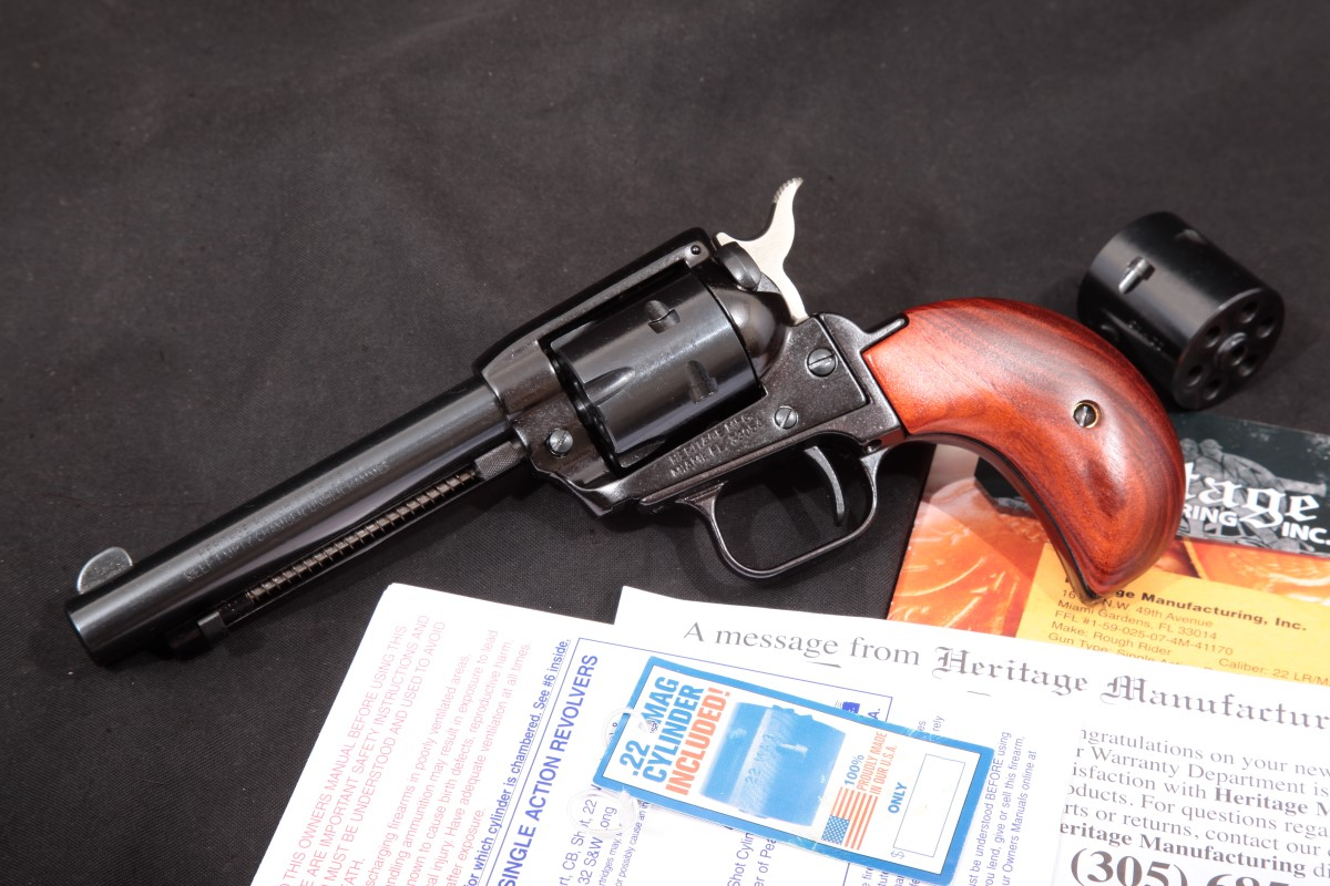 Heritage Manufaturing, Inc. Model Rough Rider Birds Head Grip, Blue ...