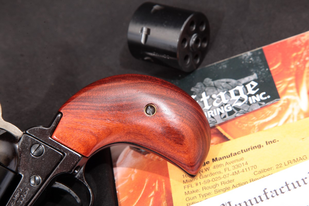 Heritage Manufaturing, Inc. Model Rough Rider Birds Head Grip, Blue ...