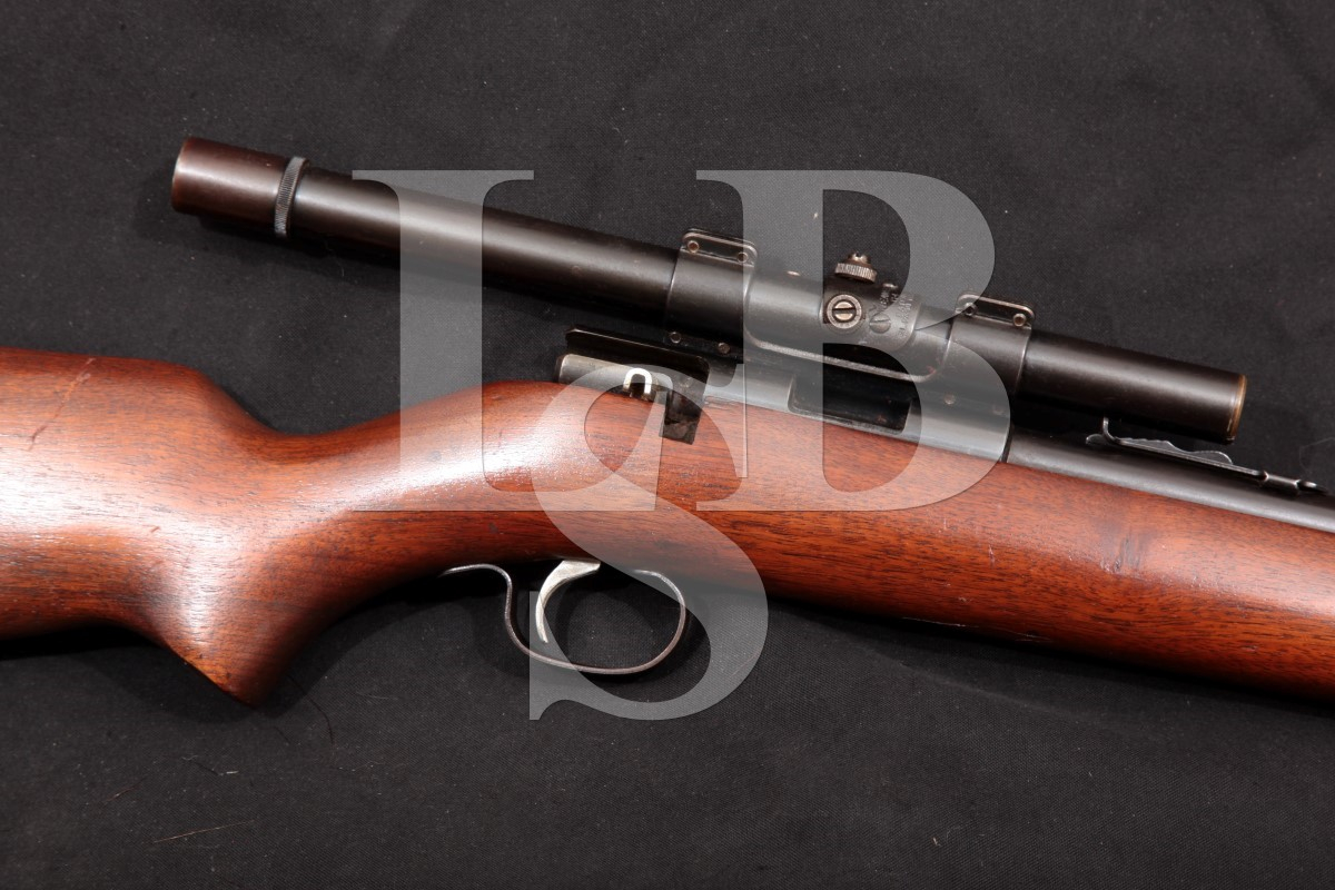 Winchester Model 47, 25" Single Shot Bolt Action Rifle, Mfd 1948-1953 C ...