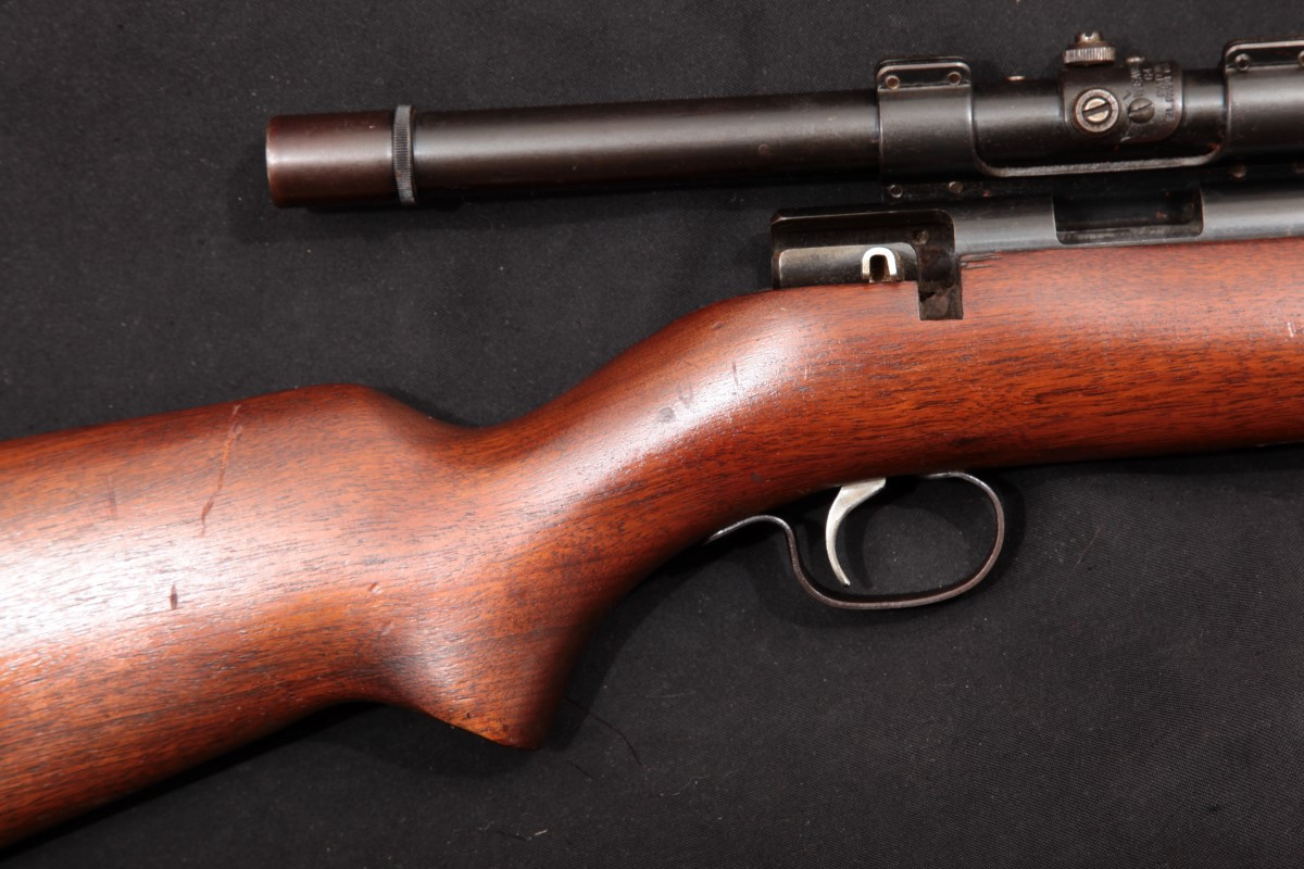 Winchester Model 47, 25" Single Shot Bolt Action Rifle, Mfd 1948-1953 C ...
