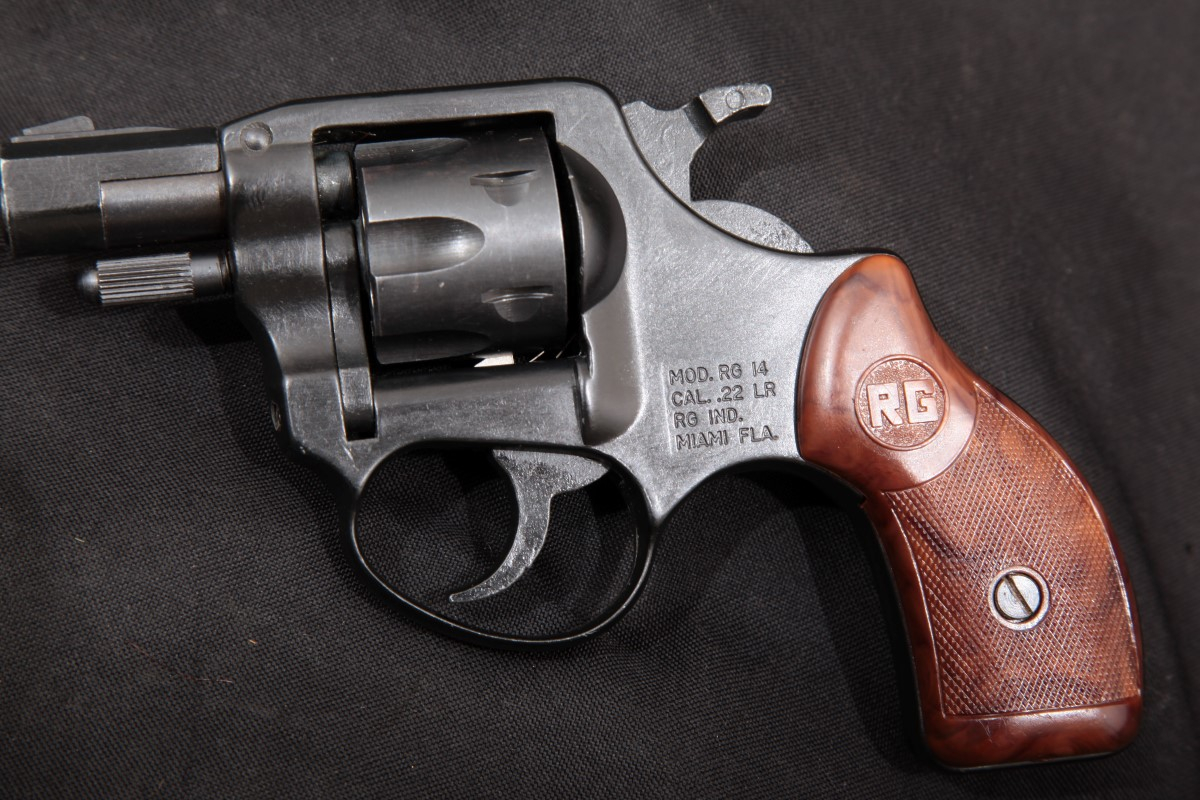 Rohm Rg Industries Model Rg 14, Black 1 7/8" 6-Shot Sa/Da Double Action ...