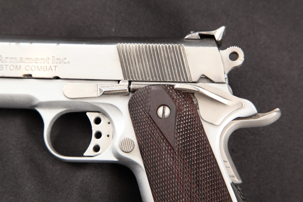 Michigan Armament Custom Combat 1911, Compensated 5" Sa Semi Automatic ...