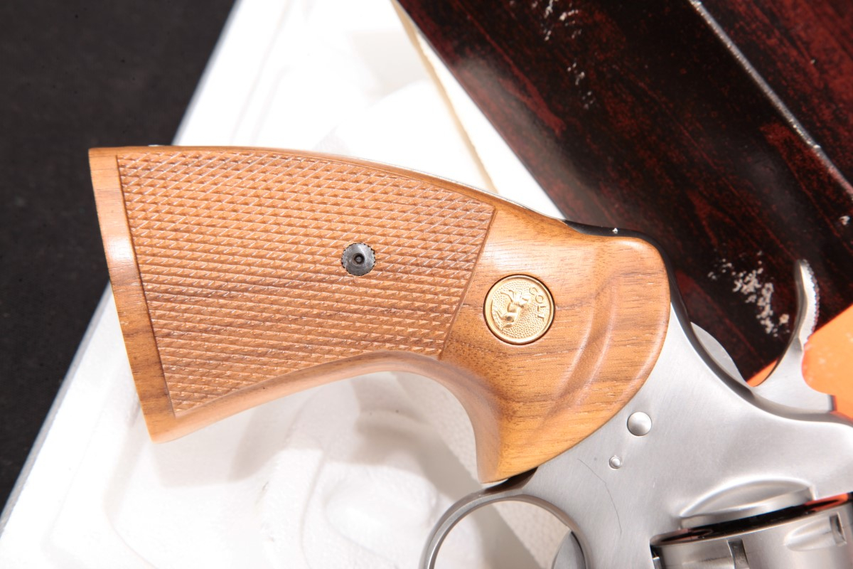 Colt Python Model I3060, Stainless 6" Sa/Da Double Action Revolver ...