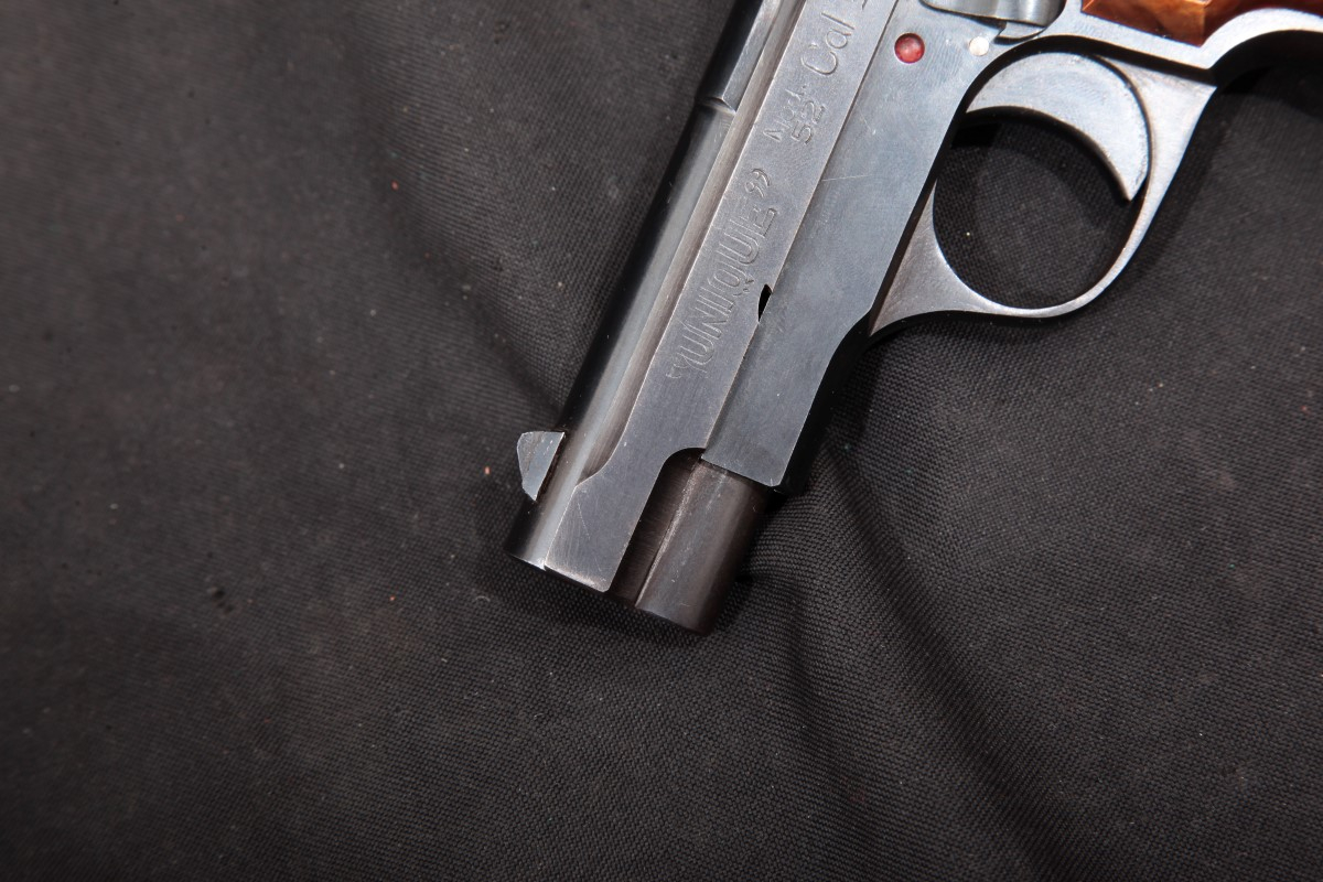 French M.A.P.F. Unique Model 52, Blue, 3 1/4 Sa Semi-Automatic Pistol ...