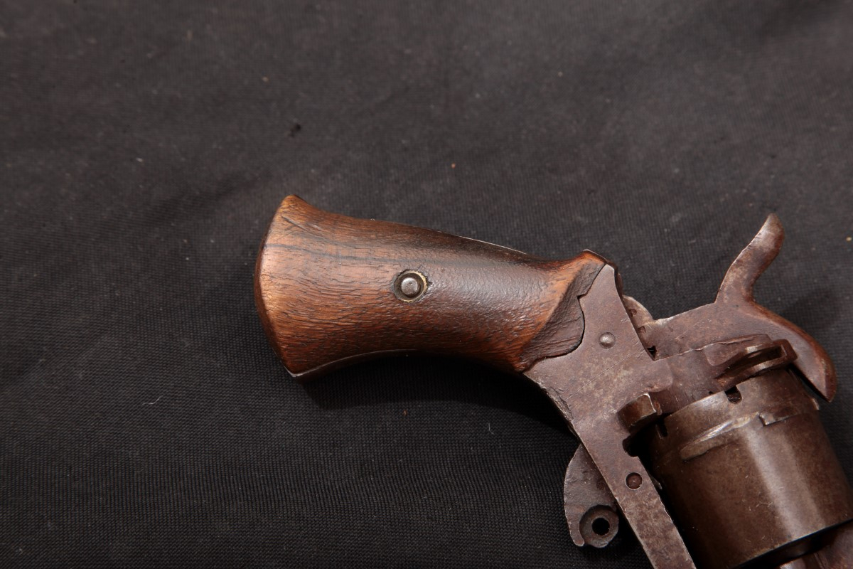 Belgian Pinfire Pocket Pistol, Missing Parts, 3 5/16 Single Action ...