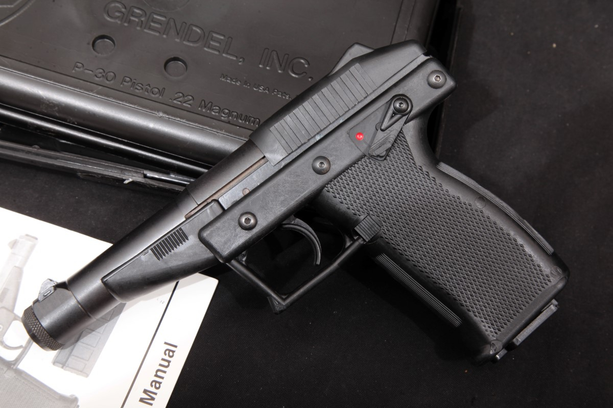 Grendel, Inc. Model P-30 P30, Black 5" Semi-Automatic Pistol, Box ...