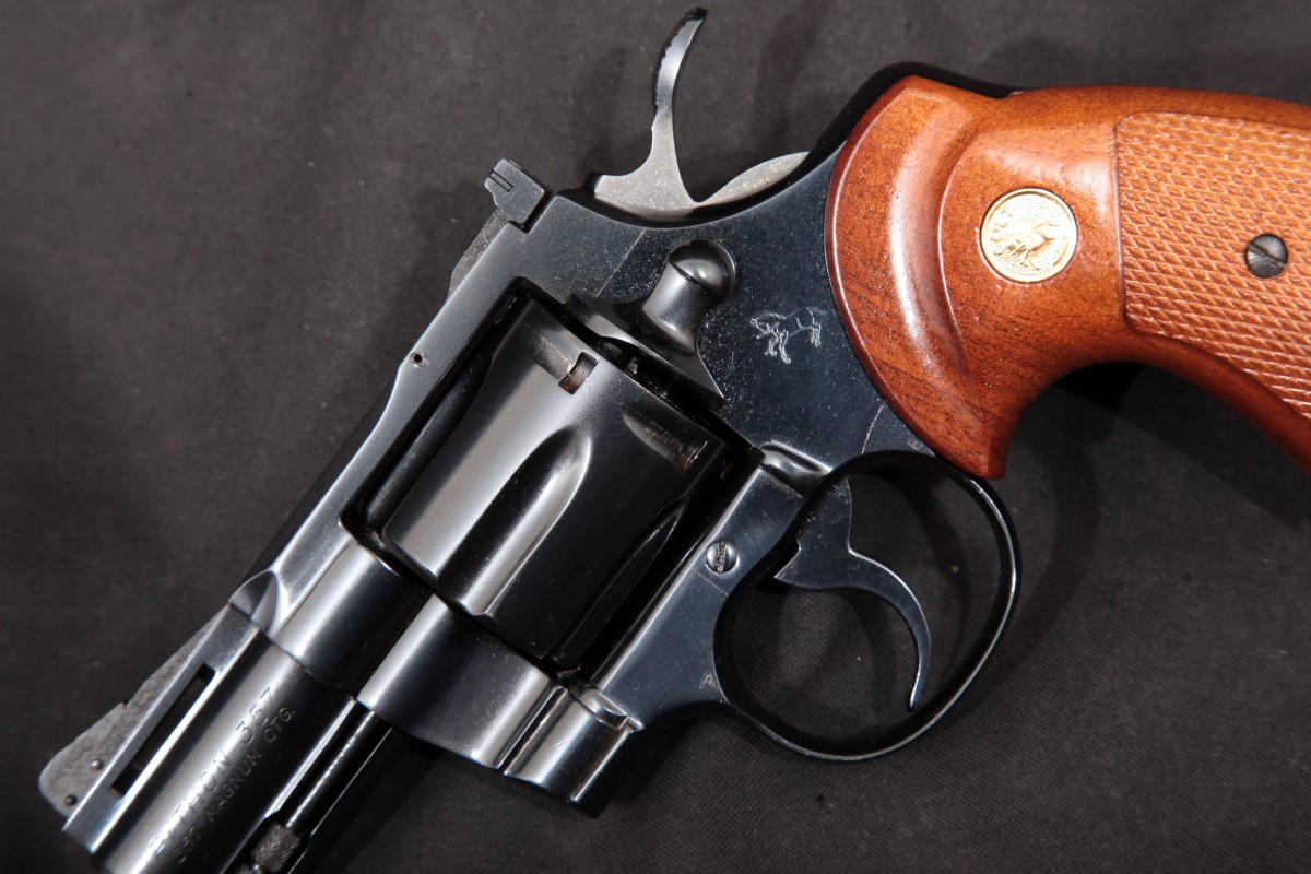 Pictures: Colt Python model I3620, Blue 2 1/2" 6-Shot SA/DA Double ...
