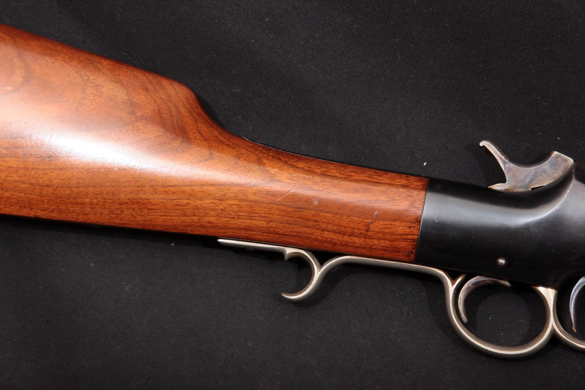 Frank Wesson Two-Trigger Rifle Second Type, Blue 24" Octagonal Top ...