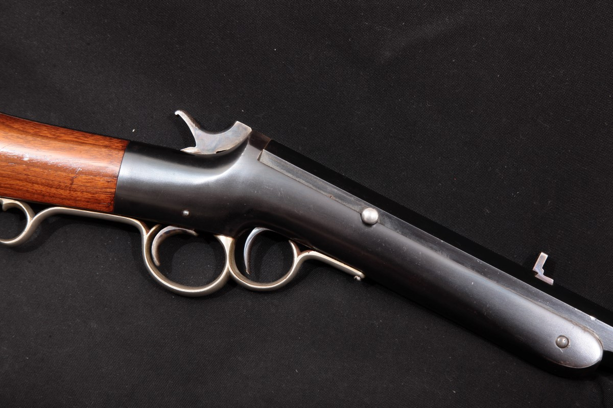 Frank Wesson Two-Trigger Rifle Second Type, Blue 24" Octagonal Top ...