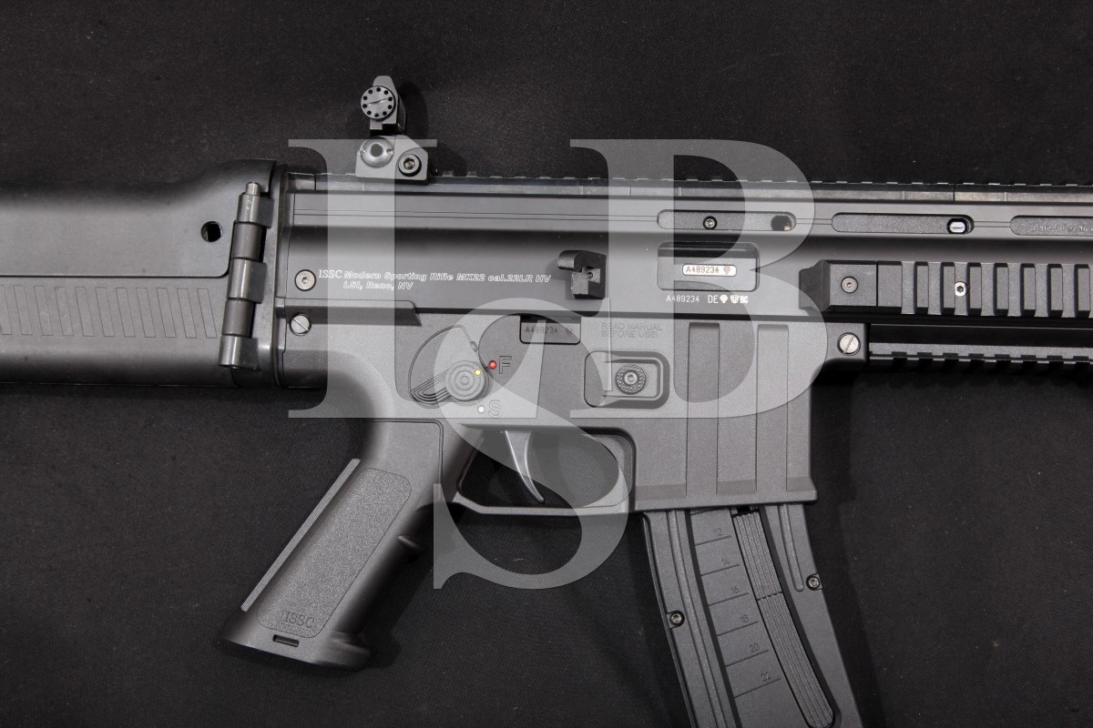 Issc Austria Model Mk22, Blue & Black 16" Semi-Automatic Detachable ...