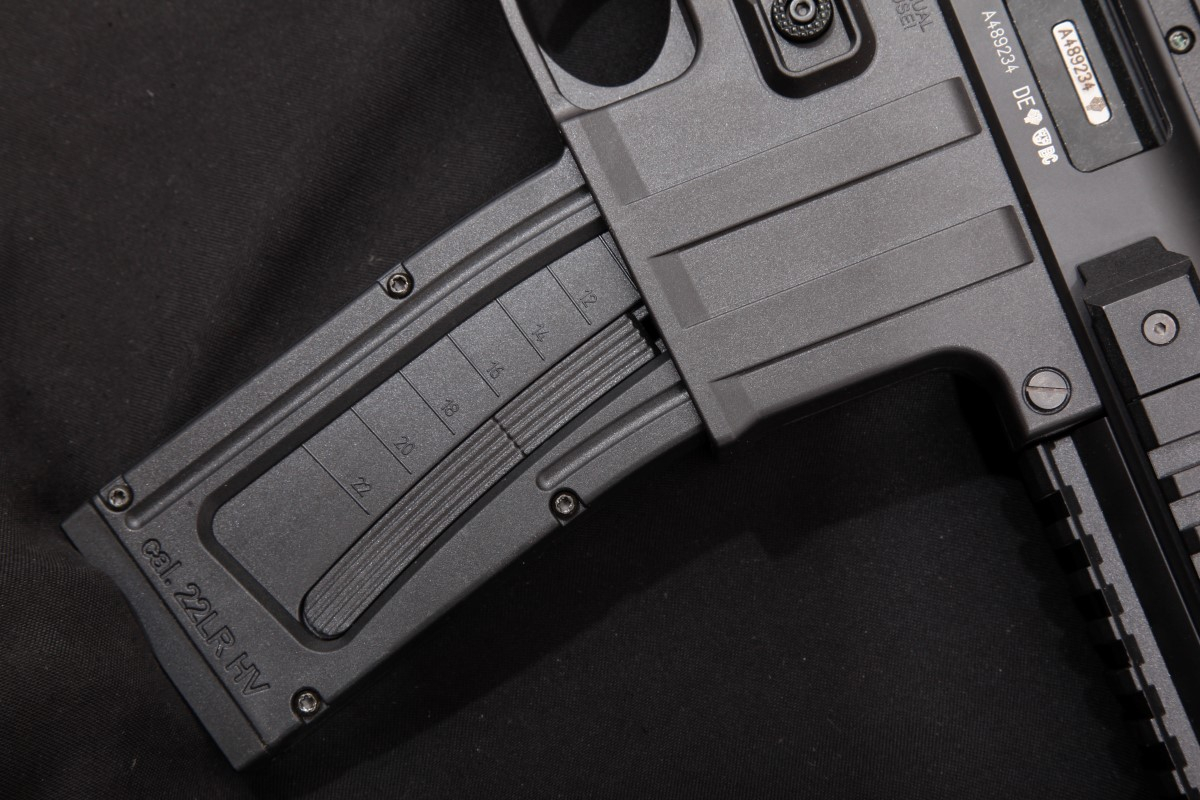 Issc Austria Model Mk22, Blue & Black 16" Semi-Automatic Detachable ...