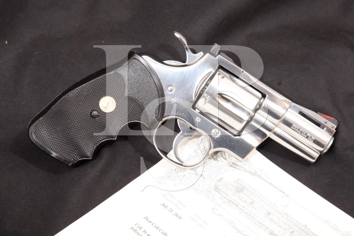 Colt Python Model I3021, Bright Stainless 2 1/2" Sa/Da Double Action ...