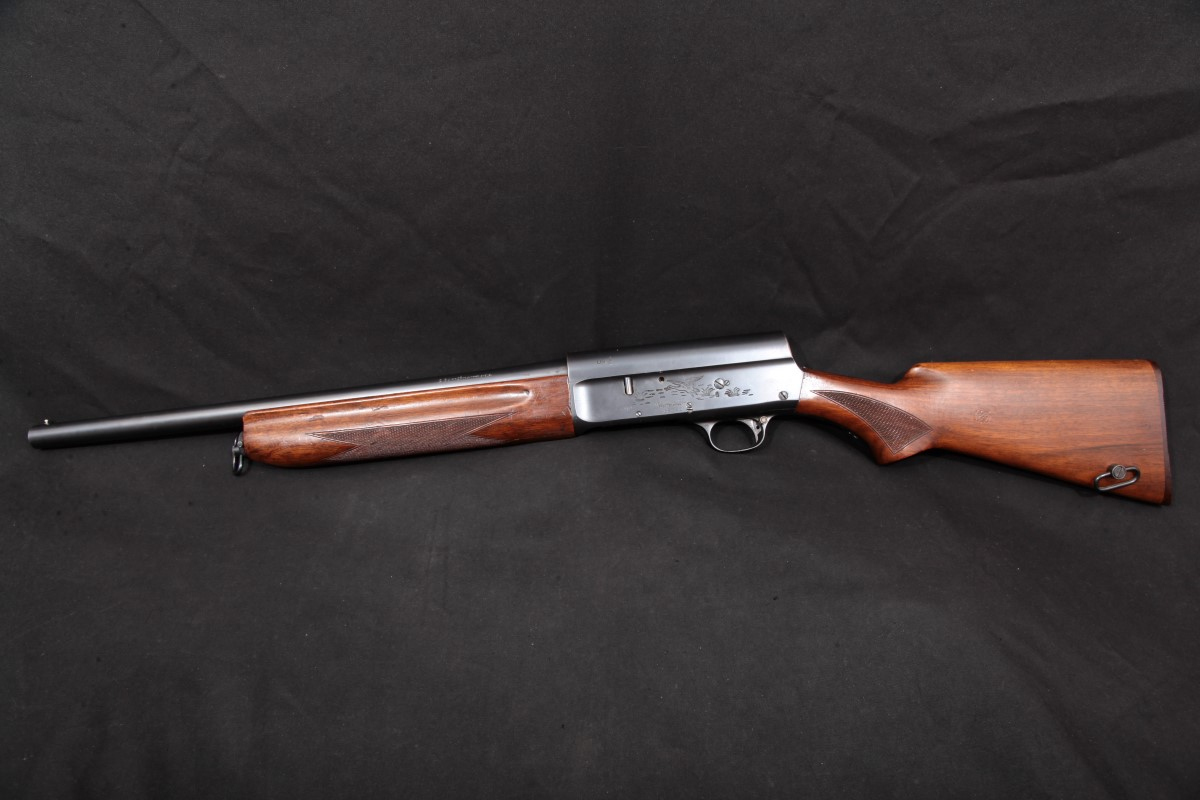 Remington Sportsman Model U.S. Marked Riot Gun, Blue 20" Semi-Automatic ...