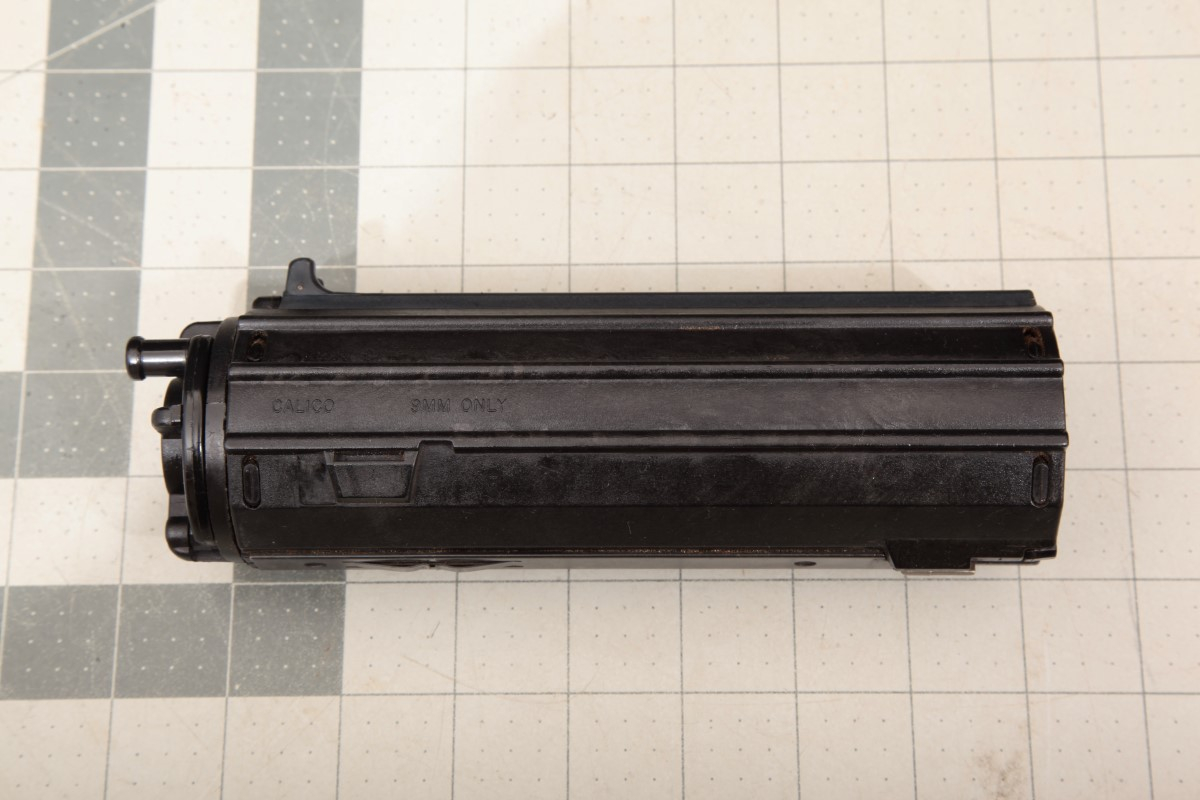 1x 50 Round 9mm 9x19 Calico M900 Rifle Pistol Magazine Mag 9mm Luger ...