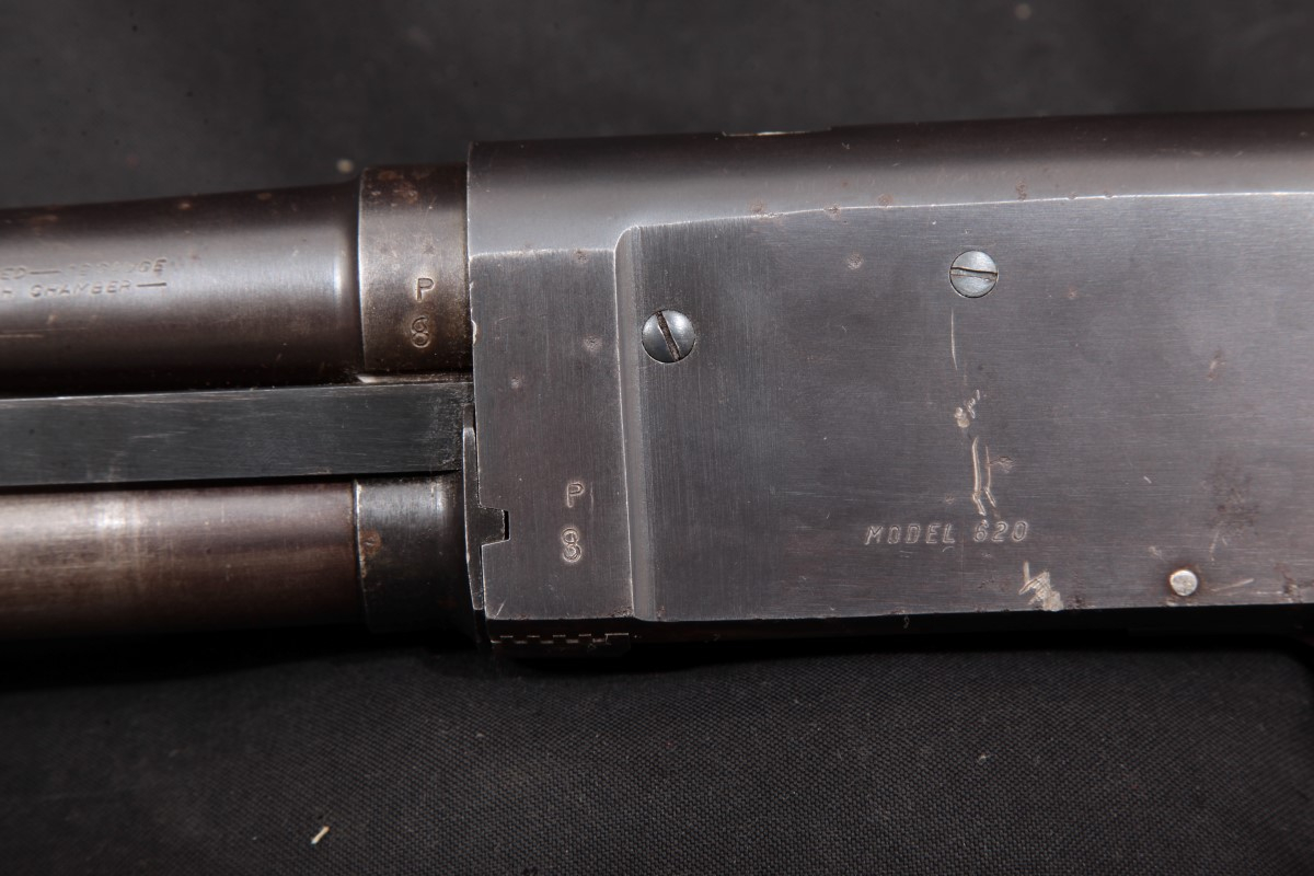 Stevens-Savage Wwii U.S. Marked Model 620 M620 Riot Gun, Blue 20" Pump ...