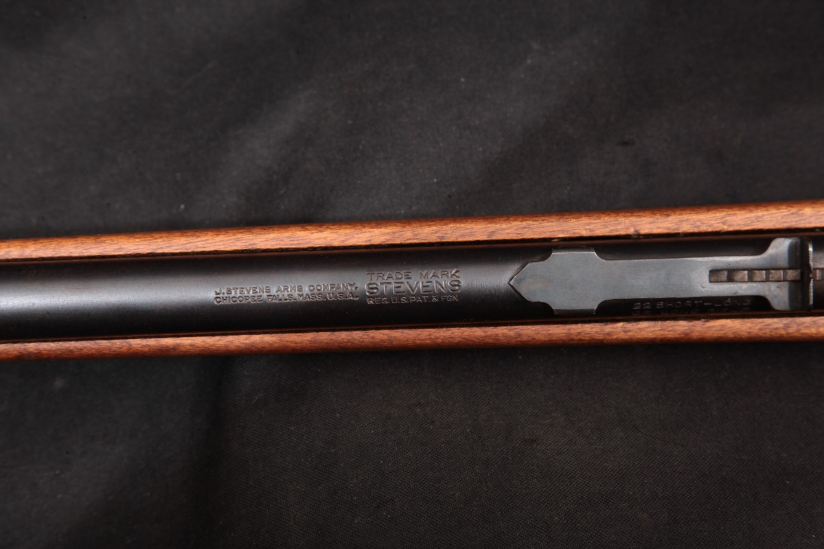 J. Stevens Arms Co. 22" Bolt Action Tube Fed Rifle, Mfd 1915-1945 C&R ...