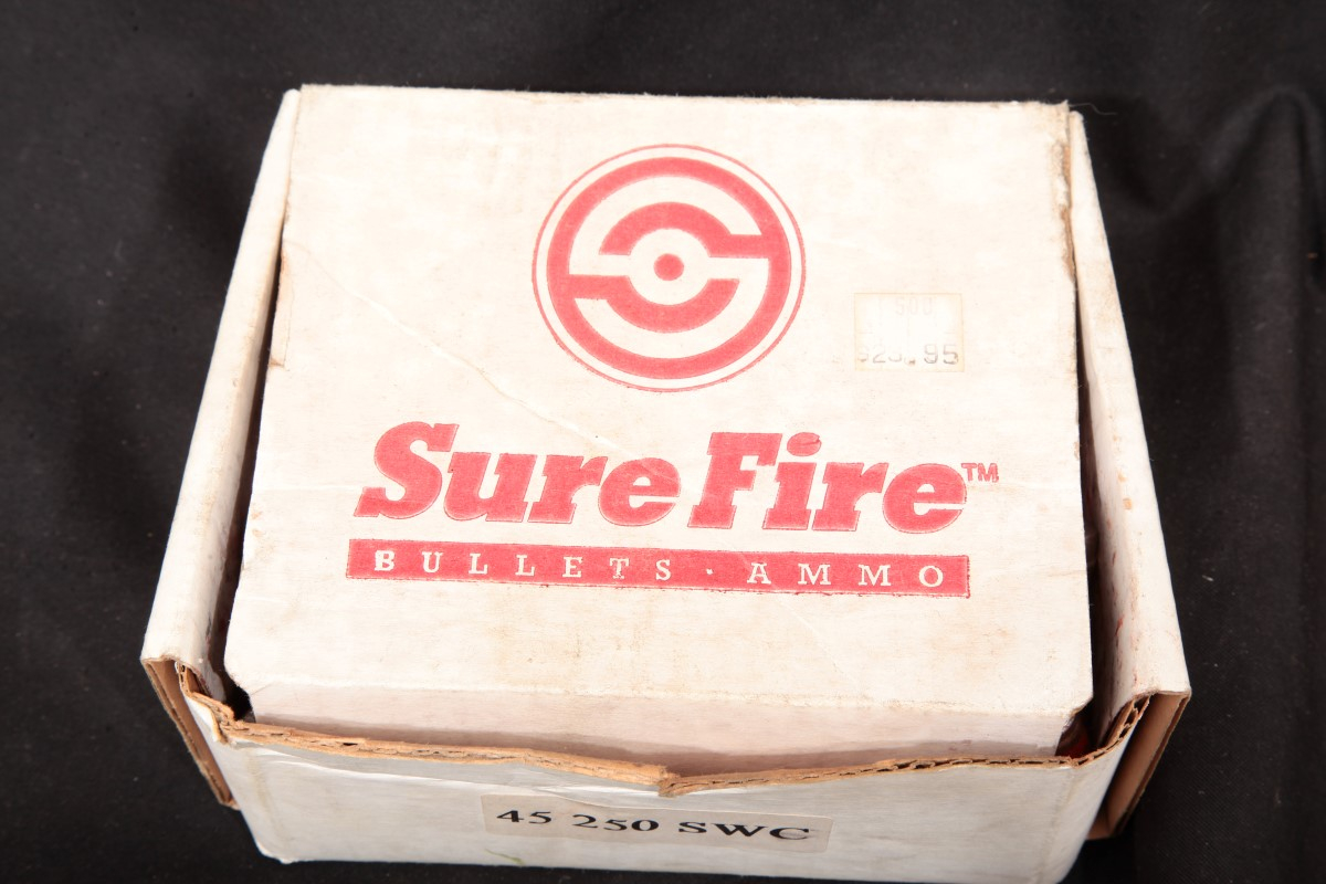 500x .45 Cal 250 Grain Lead Semi Wad Cutter Lswc Sure Fire Bullets .45 ...