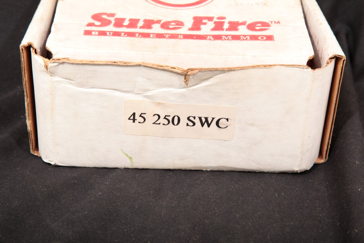 500x .45 Cal 250 Grain Lead Semi Wad Cutter Lswc Sure Fire Bullets .45 ...