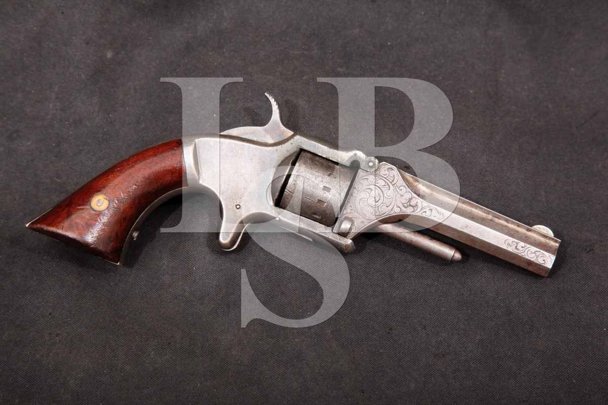 Manhattan Firearms Co 22 Caliber Pocket Revolver, Blue & Silver 3" 7 ...