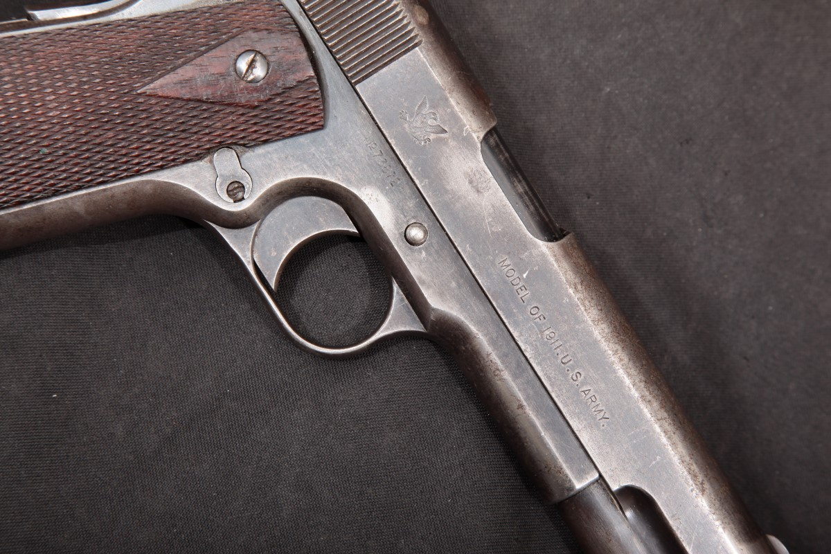 Springfield Armory Model 1911, Pre-Wwi, Government Marked, Blue, 5 Sa ...