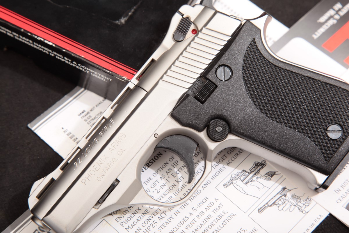 Phoenix Arms - Ontario, Ca Model Hp22, 3" Single Action Semi Automatic ...