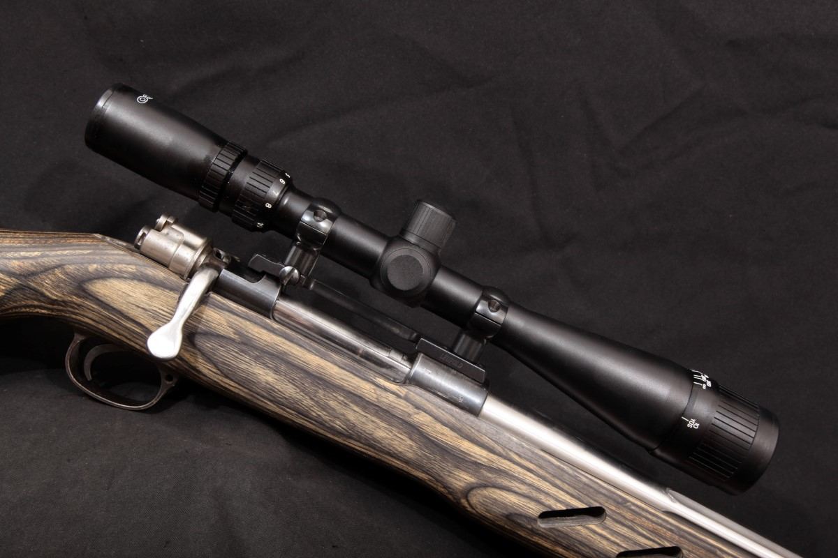 Cz Custom Model Vz24 Vz-24, Stainless & Blue 24" Fluted Barrel Bolt ...