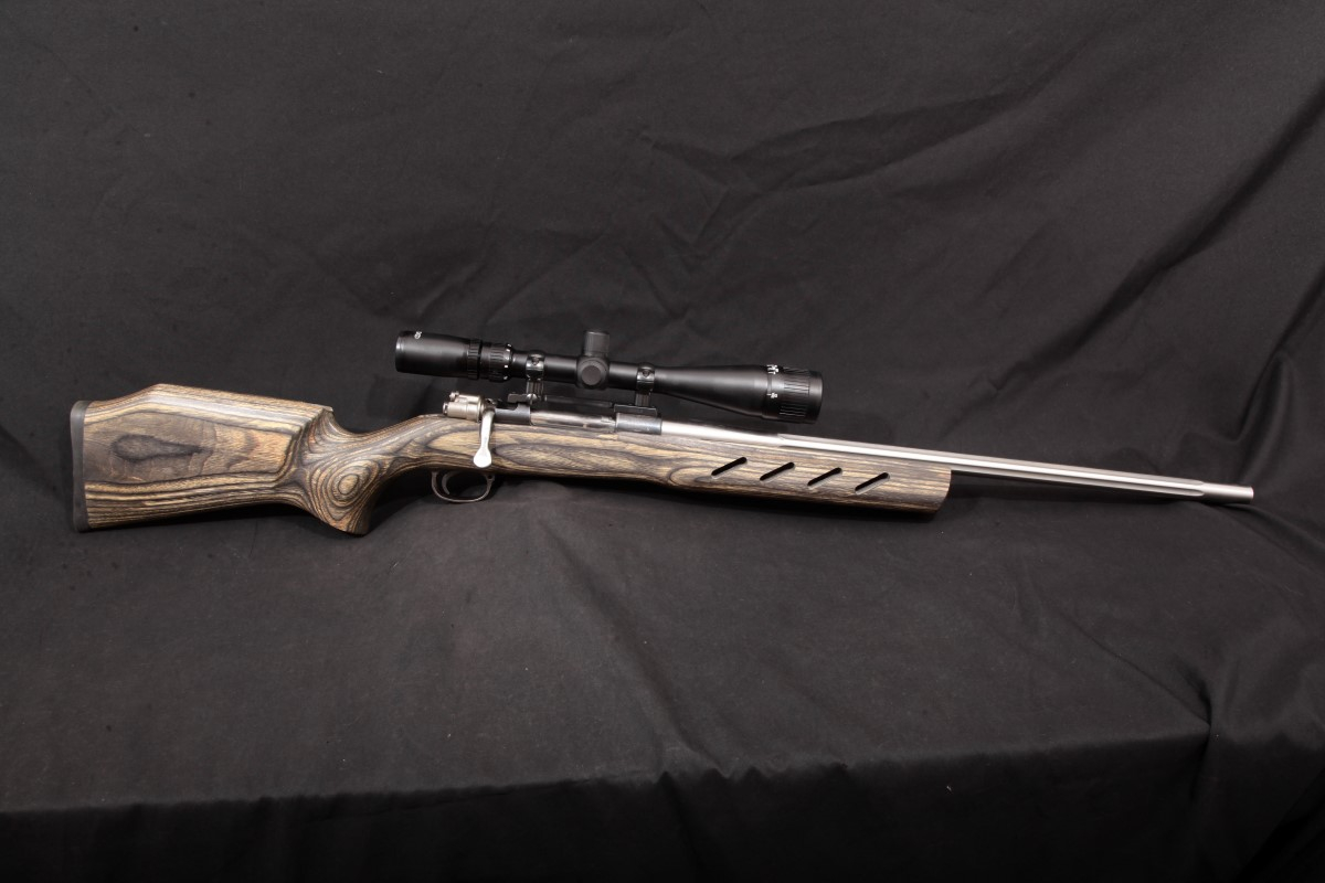 Cz Custom Model Vz24 Vz-24, Stainless & Blue 24" Fluted Barrel Bolt ...