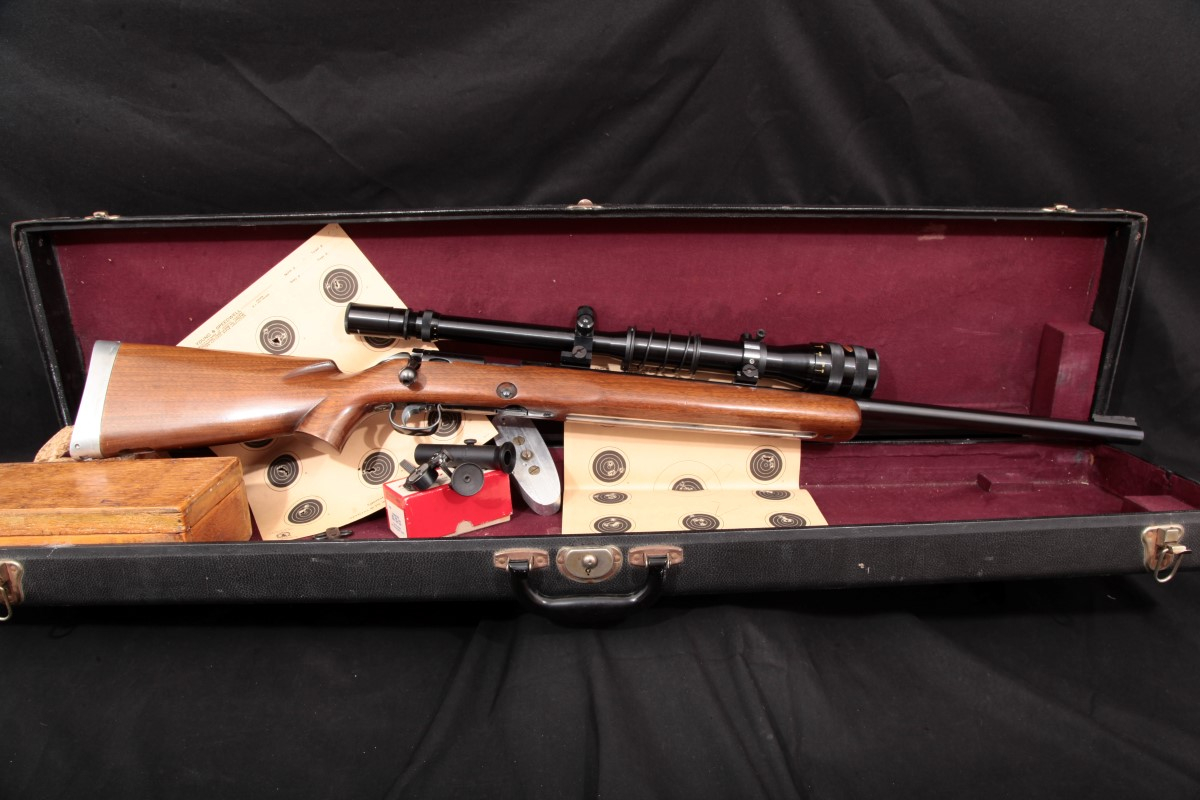 Winchester Model 52c 52-C, Blue 28" Heavy Barrel Detachable Magazine ...