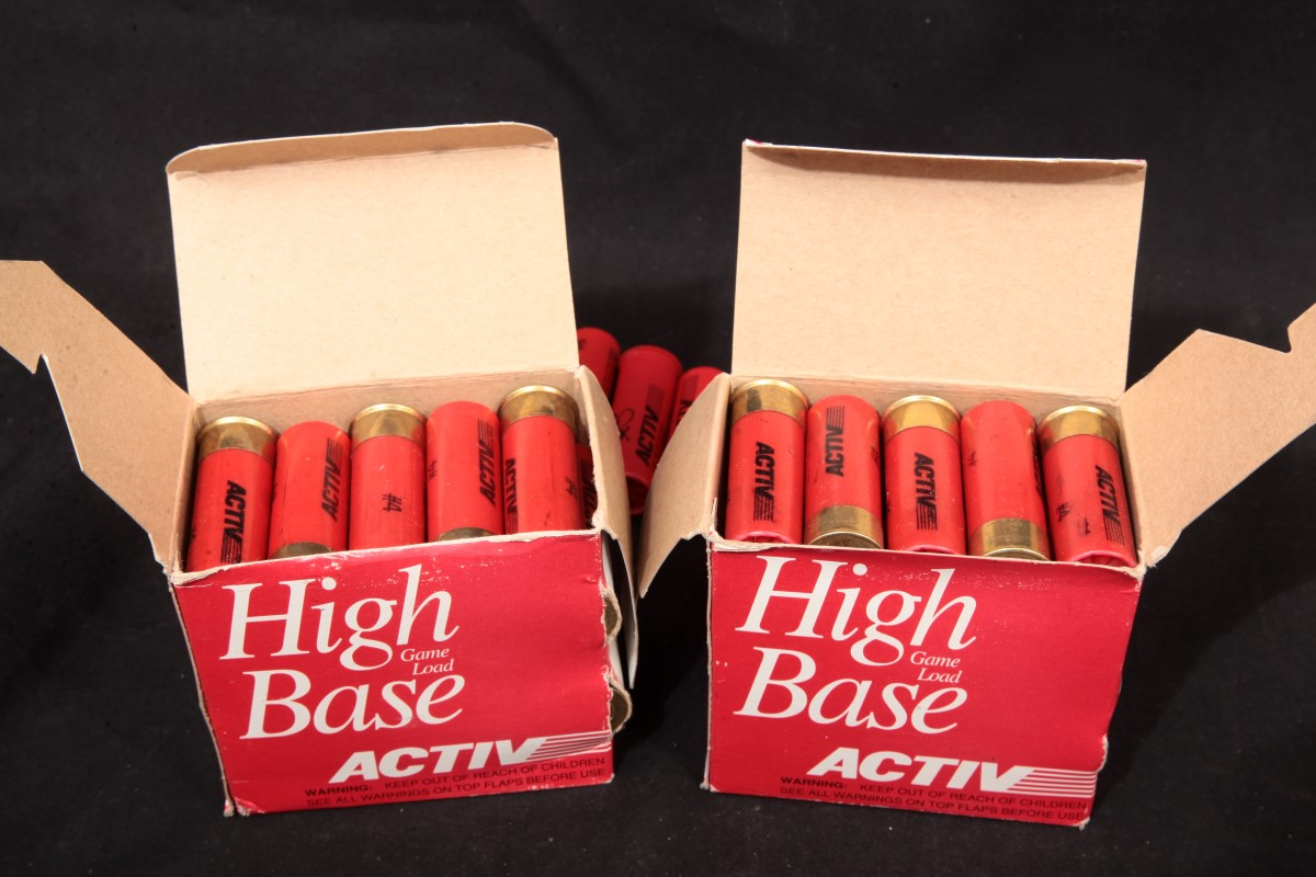 60x 12ga 2 3/4" Activ Heavy Game Shot Shells 4 & 6 Shot 3 3/4 Dr ...