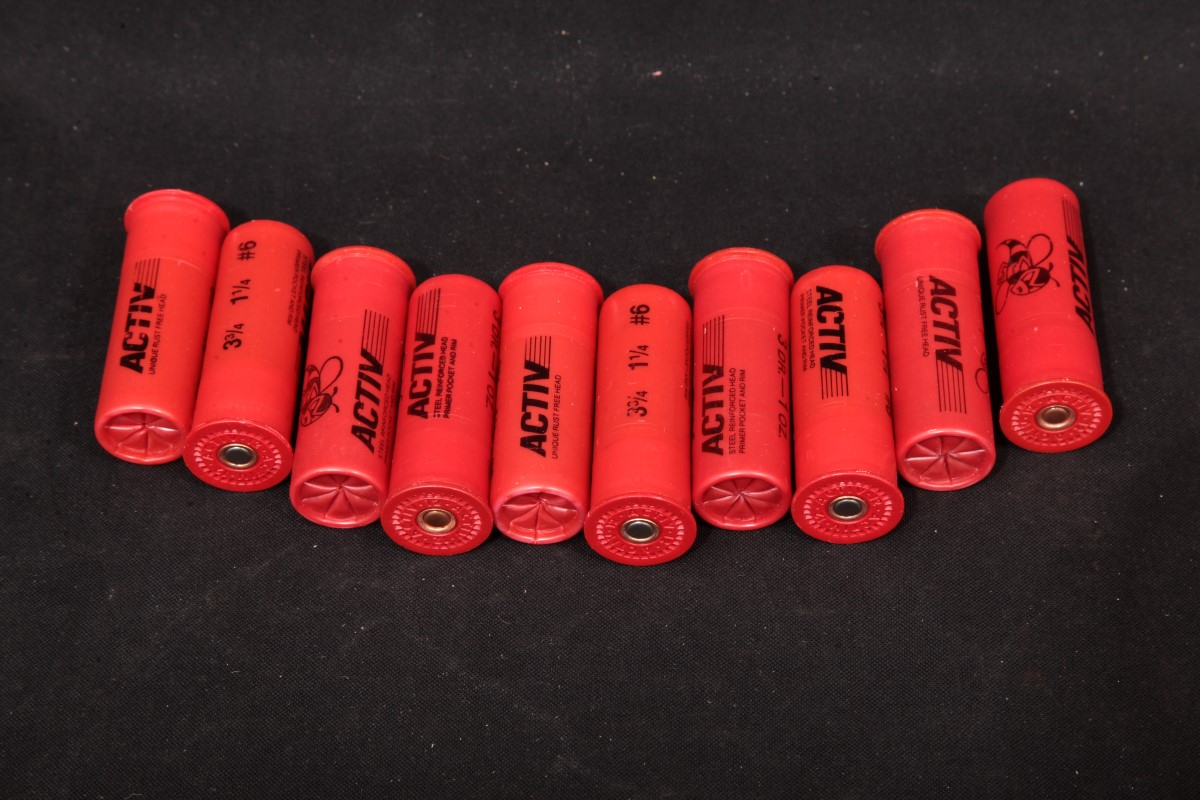 60x 12ga 2 3/4" Activ Heavy Game Shot Shells 4 & 6 Shot 3 3/4 Dr ...