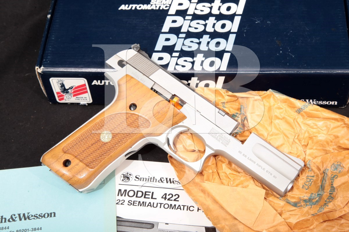 Smith & Wesson S&W Model 622-Vr 622vr, Stainless & Alloy 4 1/2" Semi ...