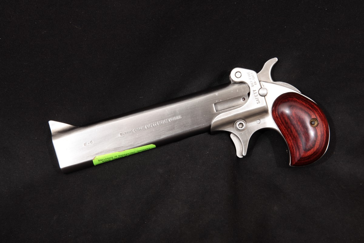 American Derringer Corp M-6 6" Stainless Steel Top Break Over Under ...