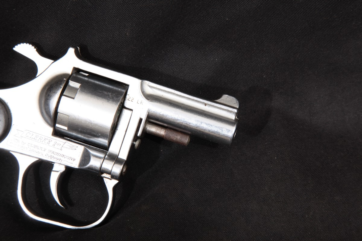 Clerke Products Model Clerke 1st, 2 1/4" Double/Single Action 6 Shot Revolver, Mfd 1971, No Ca ...