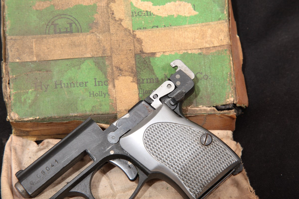 Hy Hunter Inc. Pocket Model, 2" Parkerized Semi-Automatic Magazine Fed ...