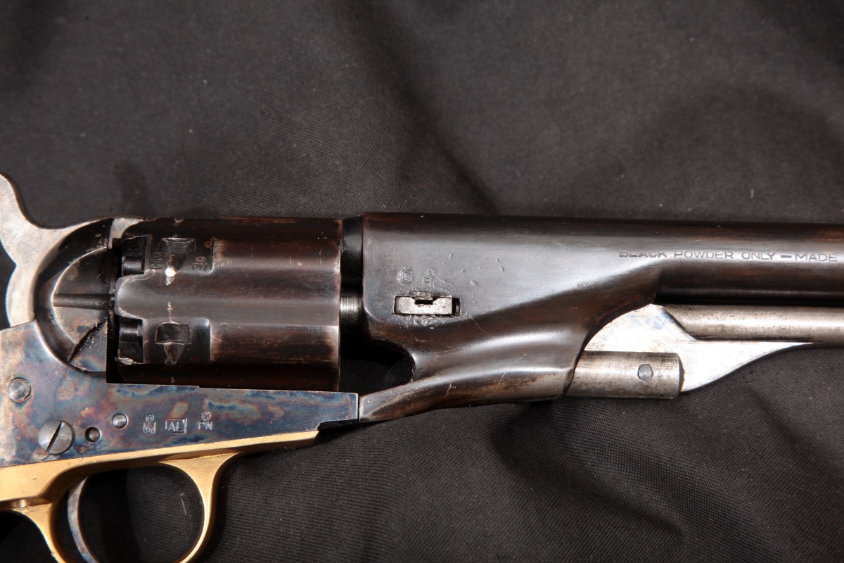 Navy Arms Co. Colt 1860 Army Black Powder Series Percussion Revolver ...