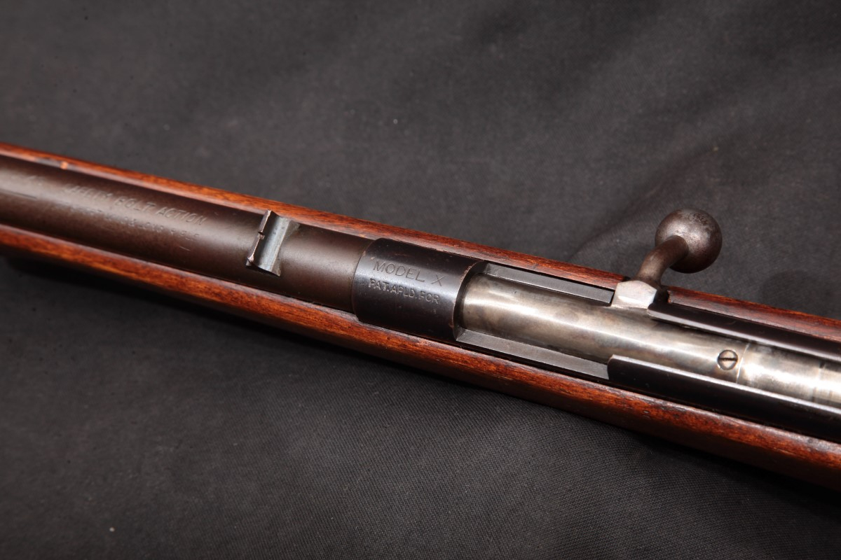 Iver Johnson Arms & Cycle Works Model X, Blue 22" Single Shot Safety ...