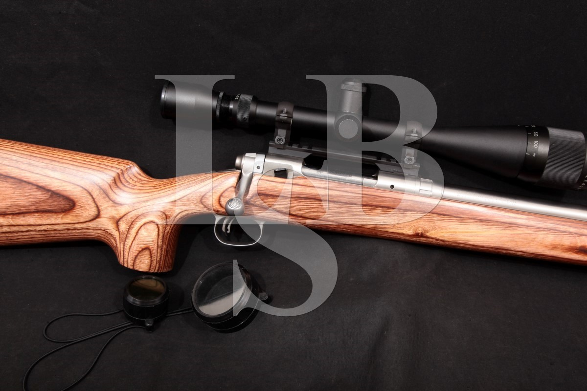 Savage Arms Model 12 Bvss 12bvss, Stainless 26" Fluted Bull Barrel Bolt ...