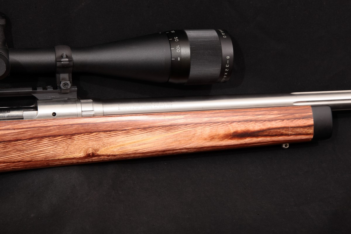 Savage Arms Model 12 Bvss 12bvss, Stainless 26" Fluted Bull Barrel Bolt ...