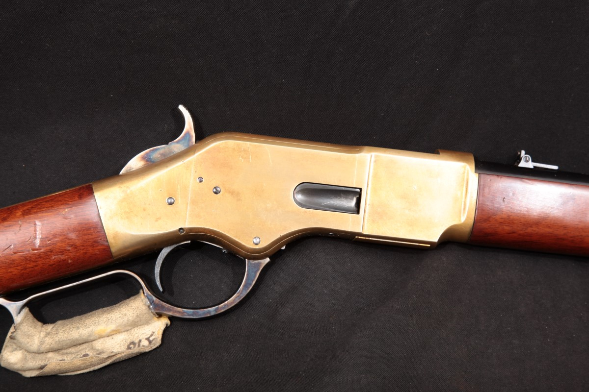 Uberti Model 1866 Yellowboy Carbine, Cowboy Action Short Stroked, Blue ...